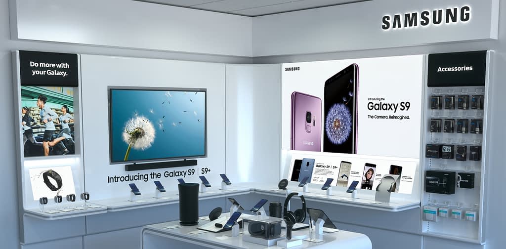Amazing Retail In-Store 3D Renderings - Samsung | Monkeytag